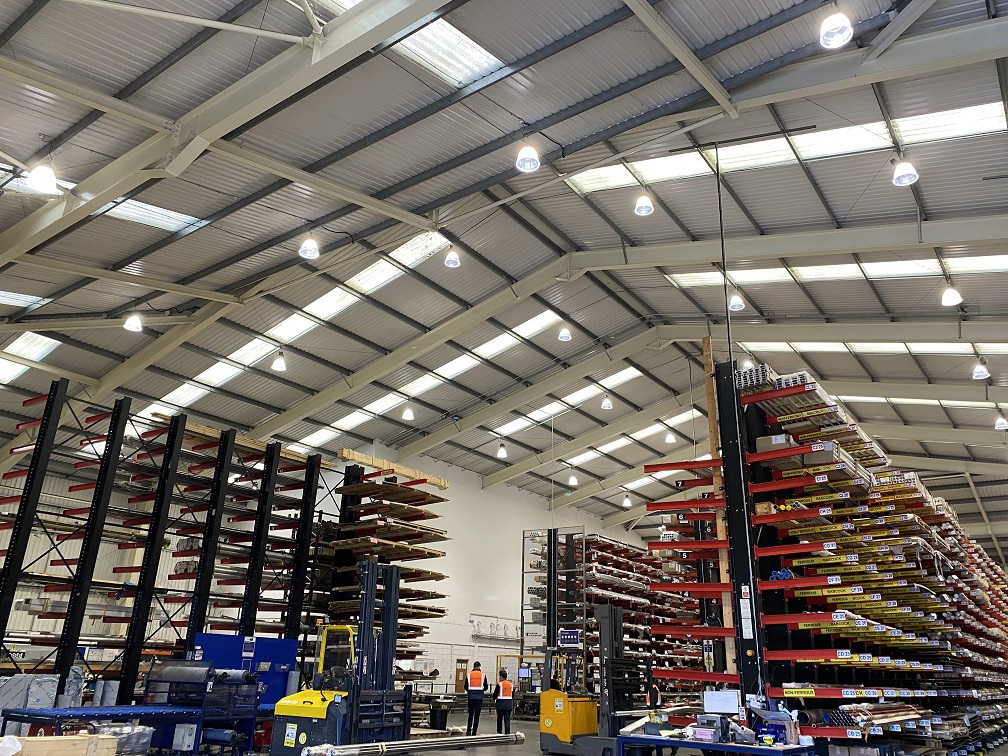 New LED Lighting at Plymouth Service Centre - Righton Blackburns