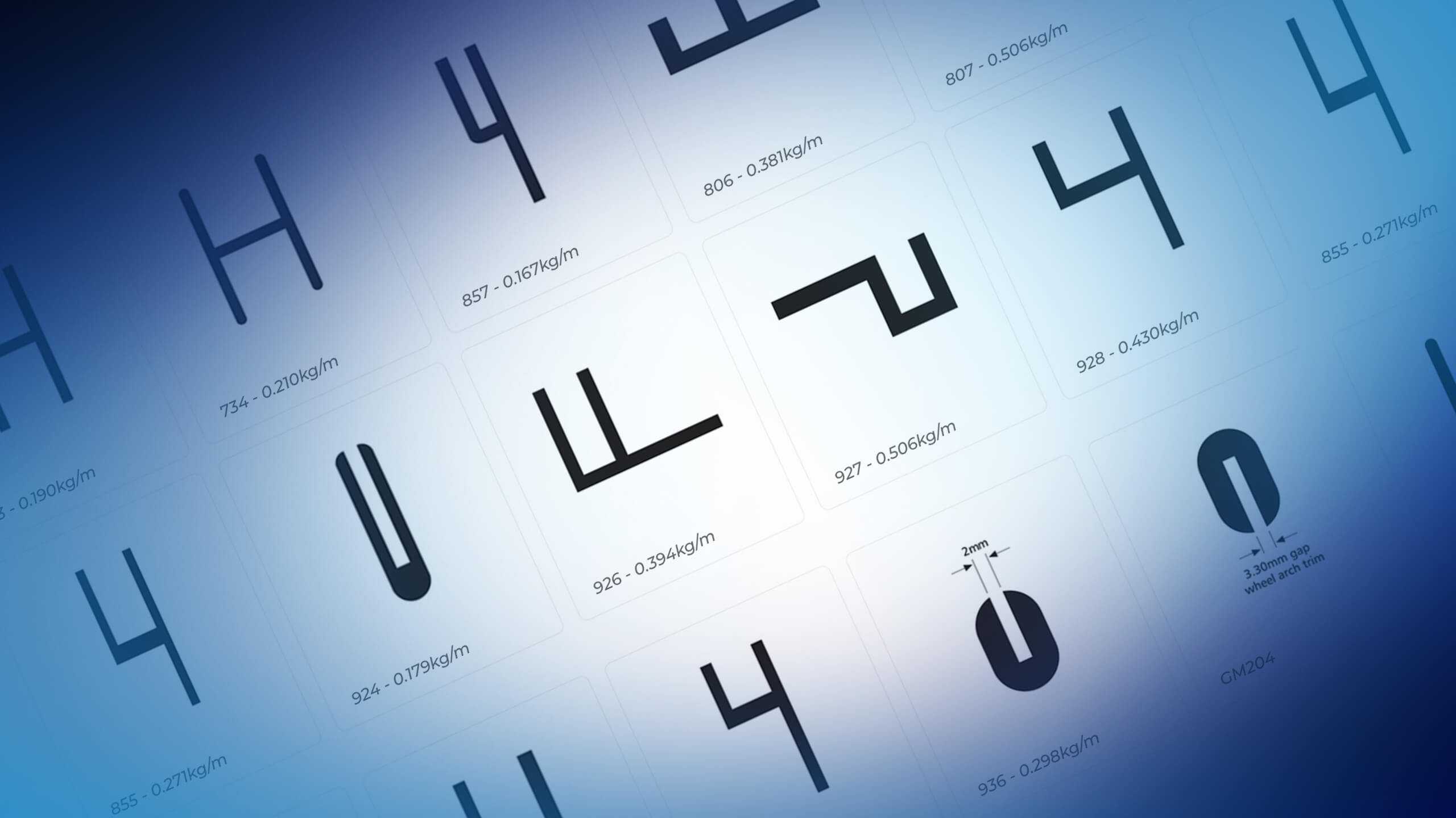 Miscellaneous Aluminium Sections - Righton Blackburns